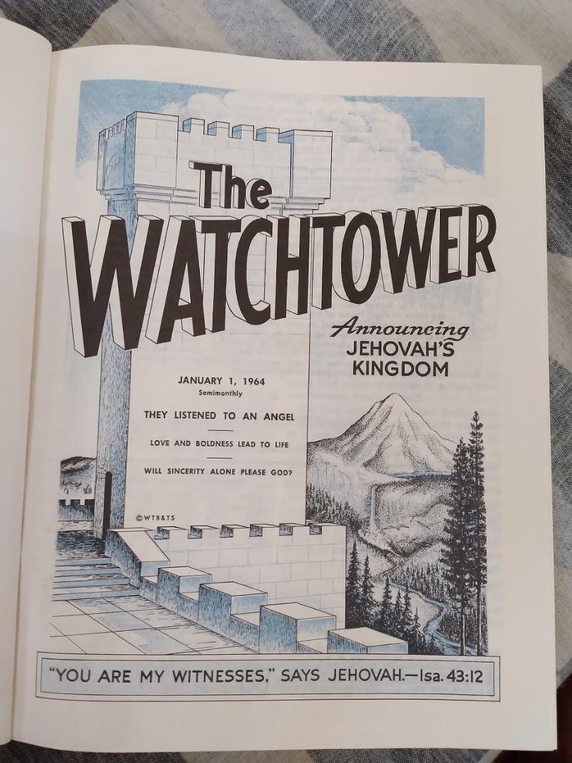 The Watchtower: Announcing Jehovah's Kingdom 1964, Hobbies & Toys ...