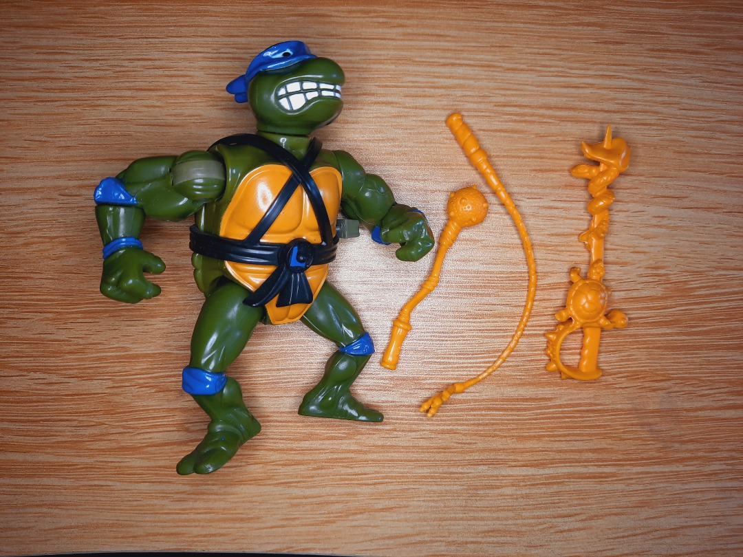 TMNT 1990 Teenage Mutant Ninja Turtles: Wacky Action: Sword Slicin ...