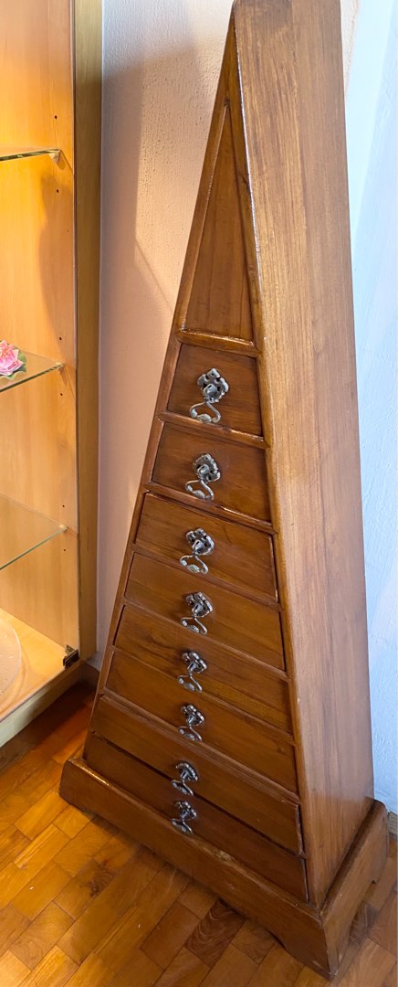 Triangle chest of drawers, Furniture & Home Living, Furniture, Other ...