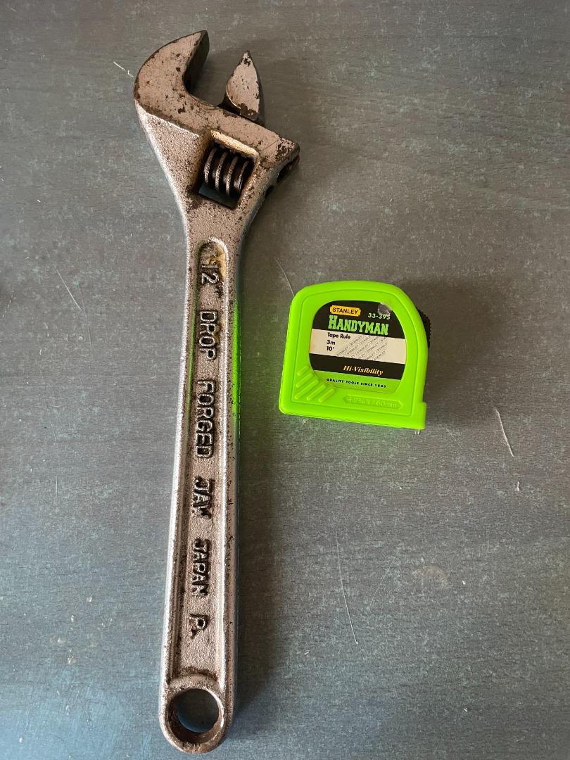 Try Square, Screw Drivers, Spanner, Steel Brush, Plier & Cutters ...
