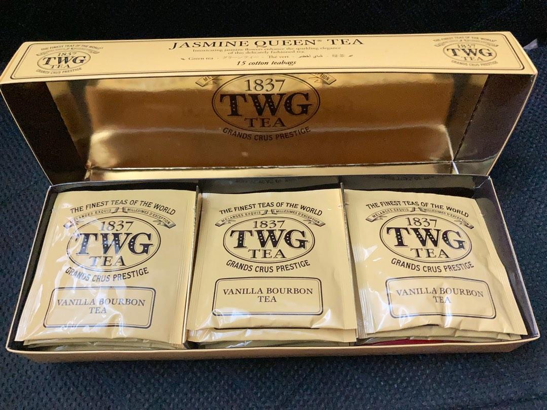 TWG Tea Bags Vanilla Bourbon Tea x15, Food & Drinks, Beverages on Carousell