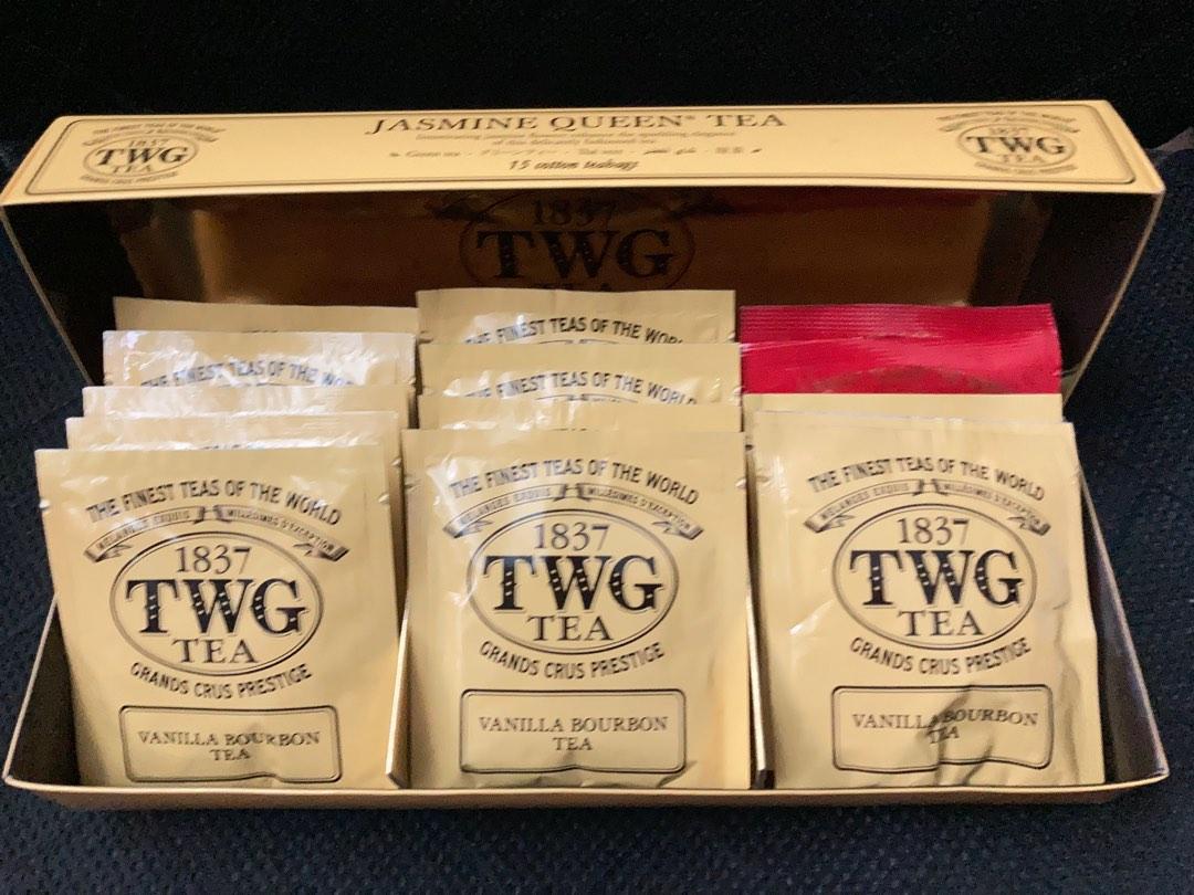 TWG Tea Bags Vanilla Bourbon Tea x15, Food & Drinks, Beverages on Carousell