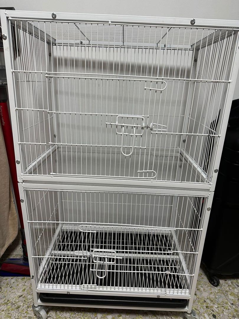 Two Tier Chinchilla Cage, Pet Supplies, Homes & Other Pet Accessories ...
