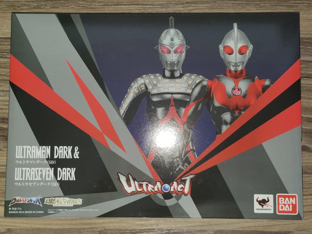 Ultraact Ultra-act Ultraman Dark & Ultraseven Dark (Exclusive), Hobbies ...
