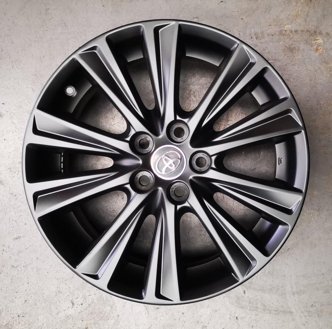 Used 18" Original Toyota Rims, Car Accessories, Tyres & Rims on Carousell