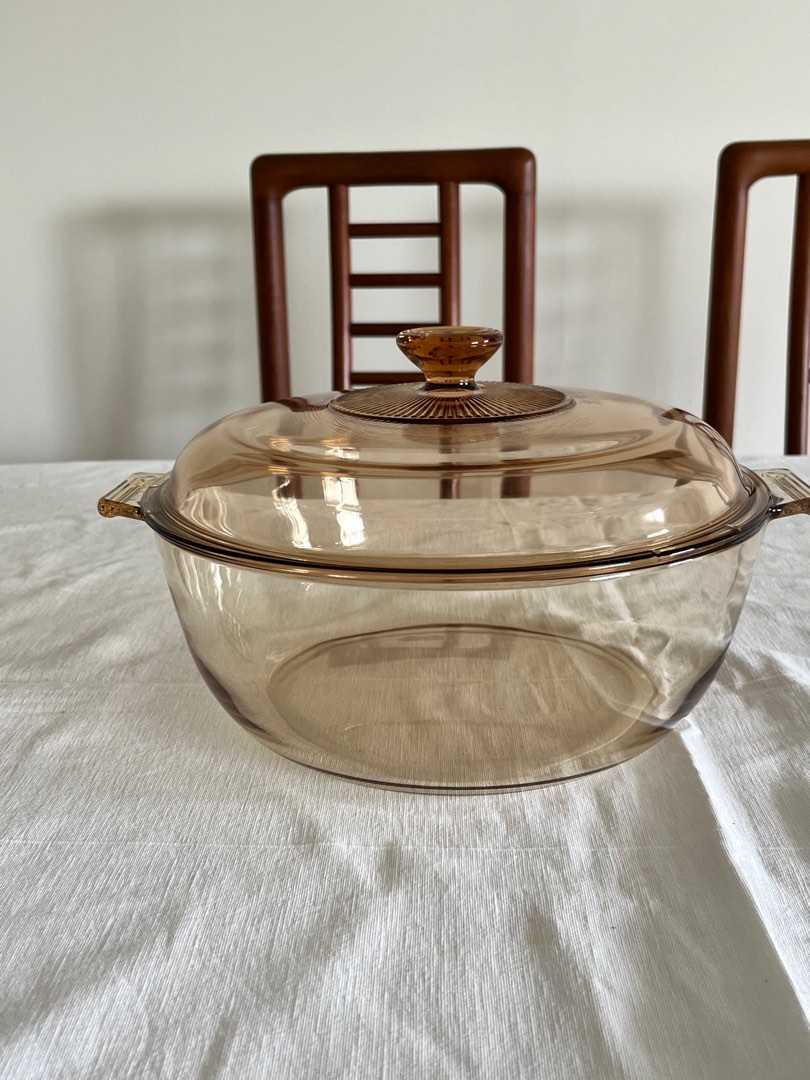 Vision 4l casserole / clear cooking pot, Furniture & Home Living ...