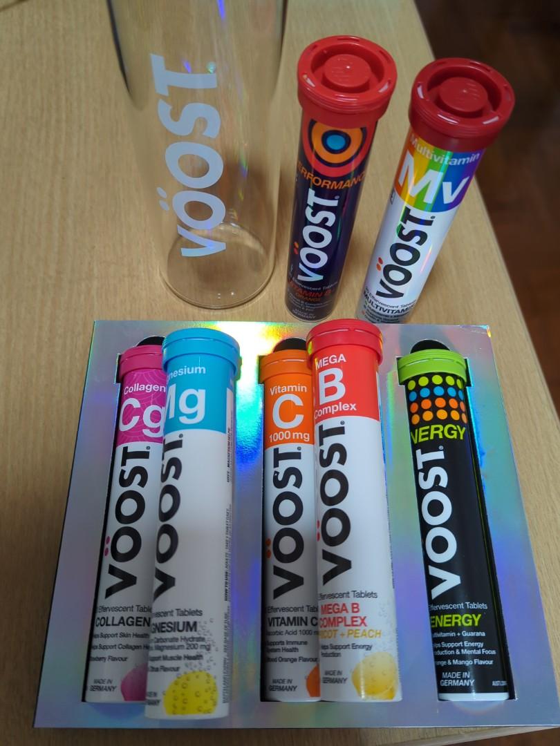 Voost Effervescent Vitamins 20 tablets Variety, Health & Nutrition ...