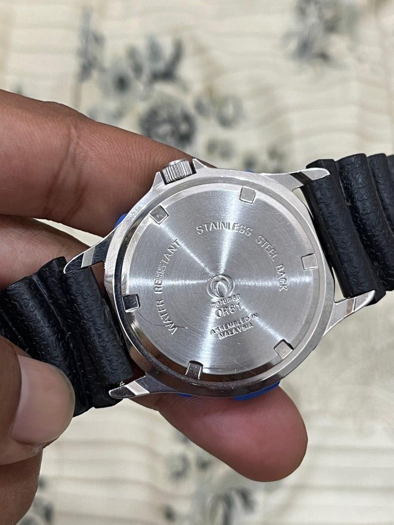 VTG MARUMAN ORCA WATCH, Men's Fashion, Watches & Accessories, Watches ...