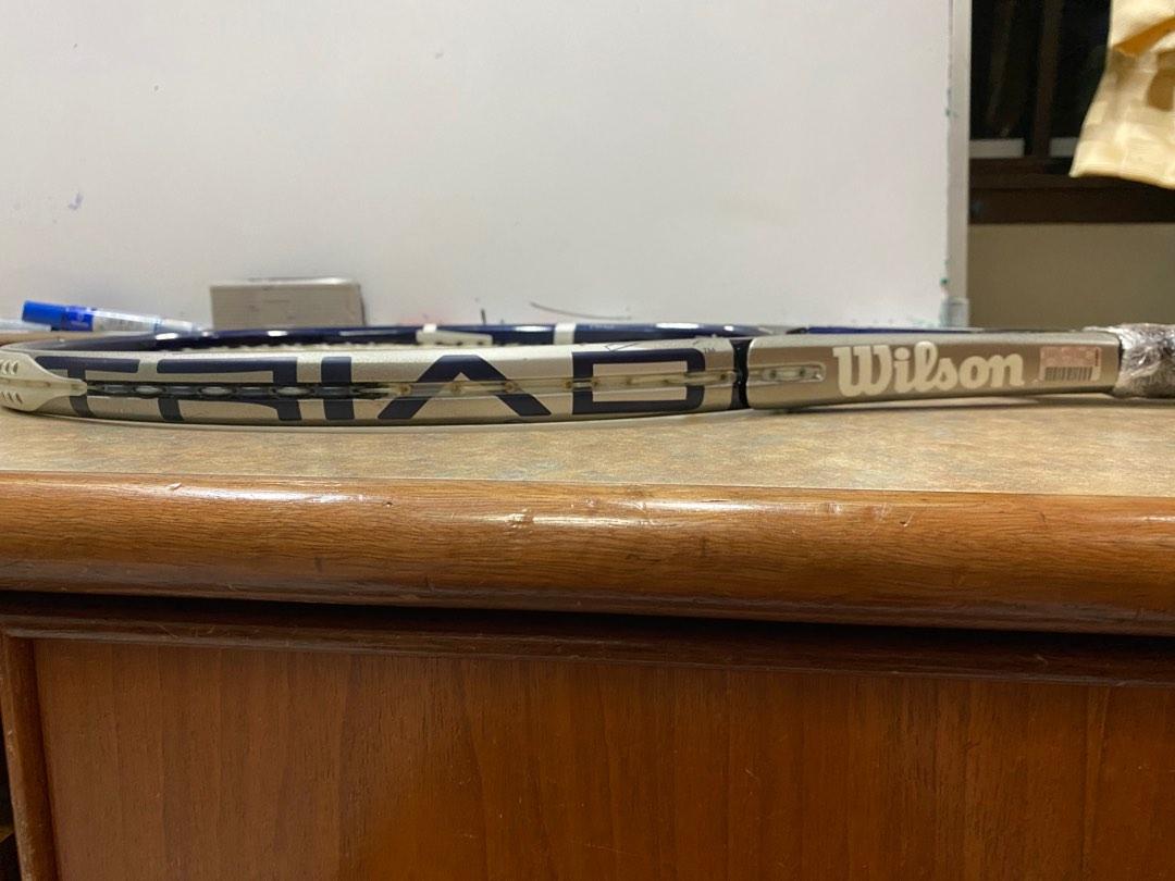 WILSON TRIAD HAMMER 4.0 MIDPLUS TENNIS RACQUET 4 1/4, Sports Equipment ...