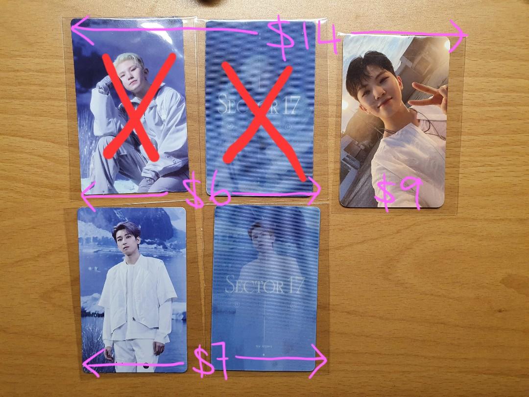 [WTT/WTS] seventeen svt sector 17 pc weverse fs woozi hoshi the8 wonwoo jun, Hobbies & Toys ...