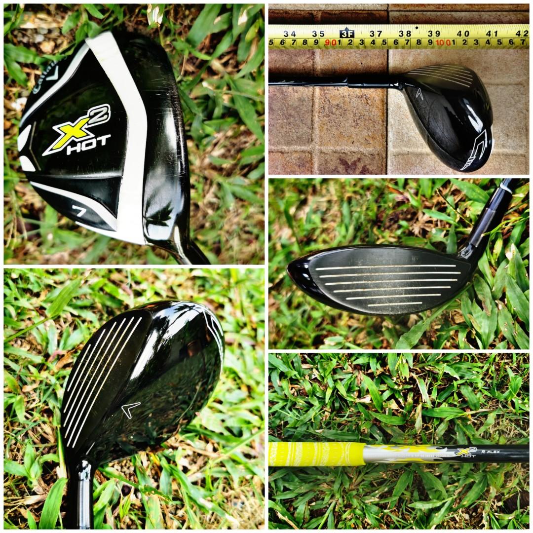 Rare X2Hot 7 Wood R Flex Callaway, Sports Equipment, Sports & Games ...