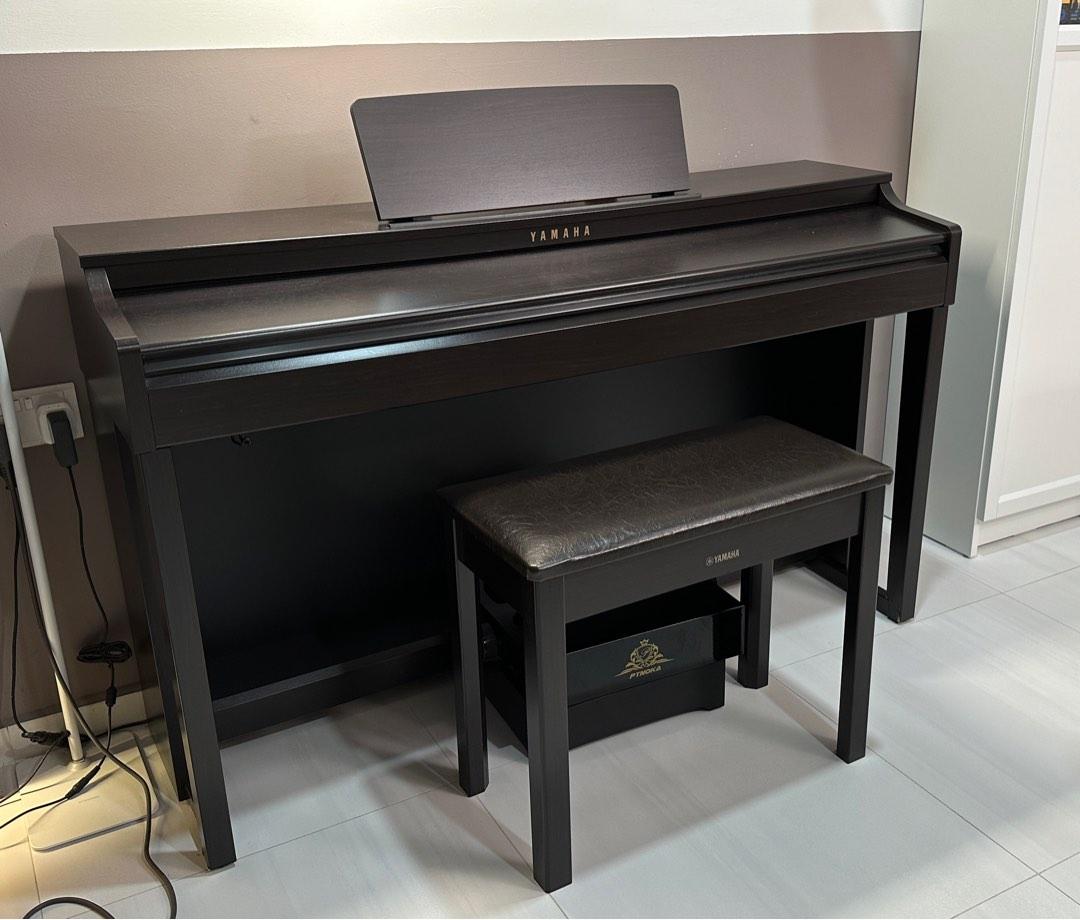 YAMAHA digital piano Clavinova CLP-525 with bench, Hobbies & Toys ...