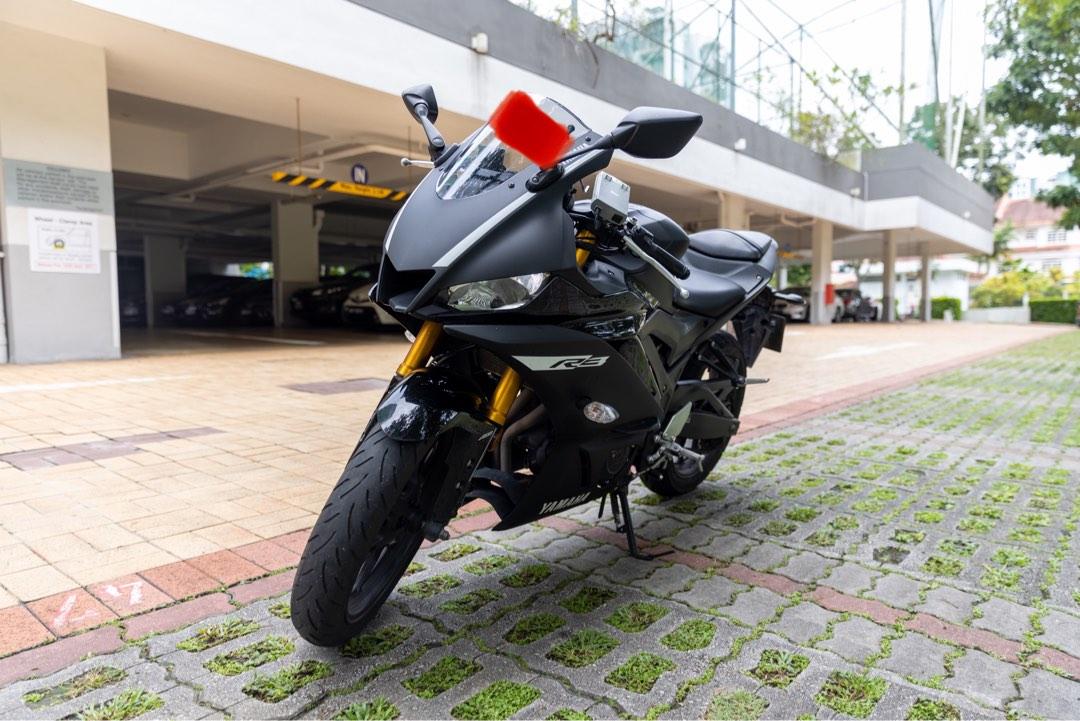 Yamaha R3 V2 - 2019 Matte Black with ABS, Motorcycles, Motorcycles for ...