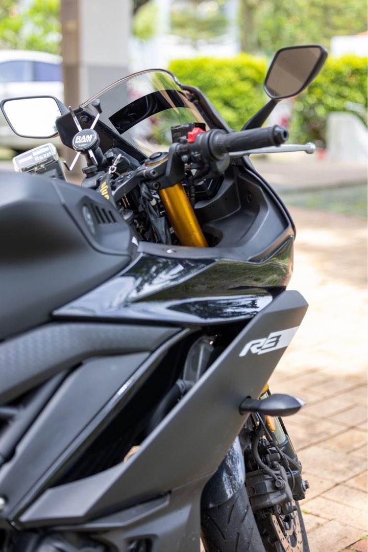 Yamaha R3 V2 - 2019 Matte Black with ABS, Motorcycles, Motorcycles for ...