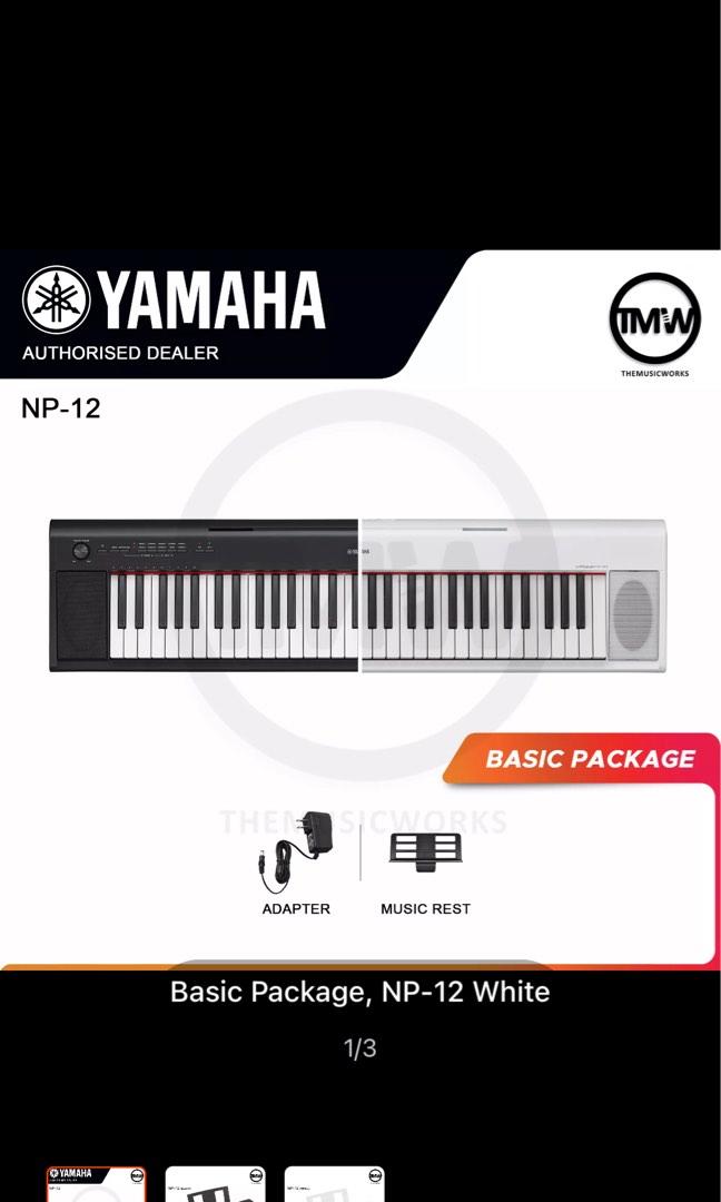 YAMAHA NP-12 61 keys keyboard, Hobbies & Toys, Music & Media, Musical ...