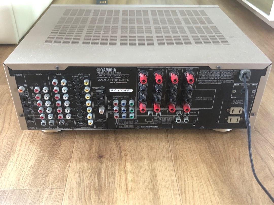 Yamaha RX-V630 receiver, Audio, Soundbars, Speakers & Amplifiers on ...