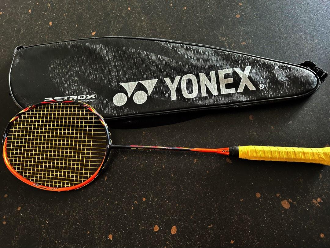 Yonex Astrox 99 4UG4 Orange Badminton Racket, Sports Equipment, Sports ...