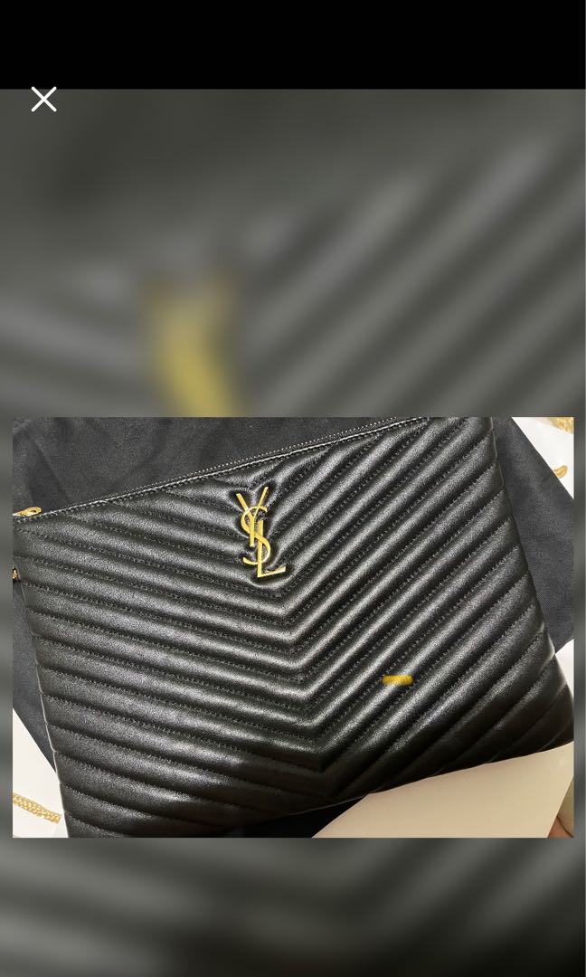 YSL Clutch, Women's Fashion, Bags & Wallets, Clutches on Carousell