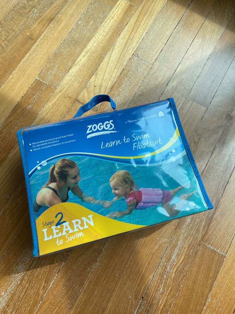 Zoggs Learn to swim Floatsuit 2-3 years old - 15-18kg, Babies & Kids ...