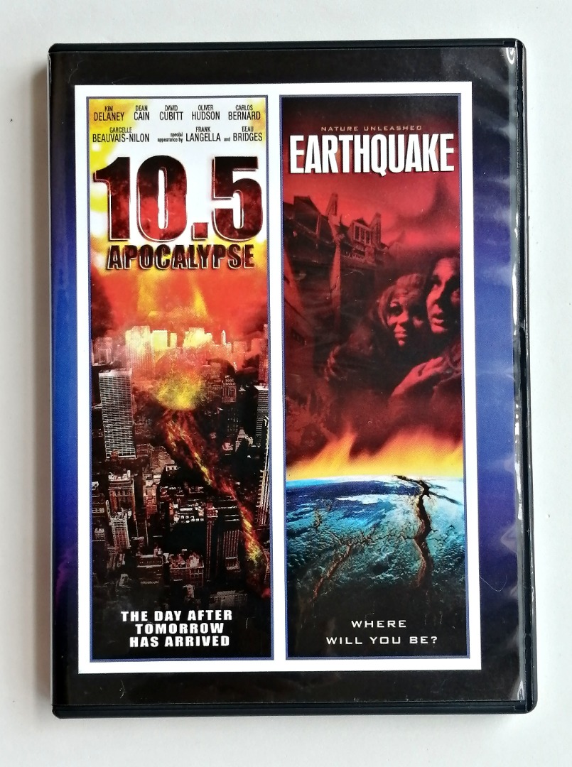 10.5 Apocalypse & Earthquake. Disaster Movies Pack. (Genuine DVD ...
