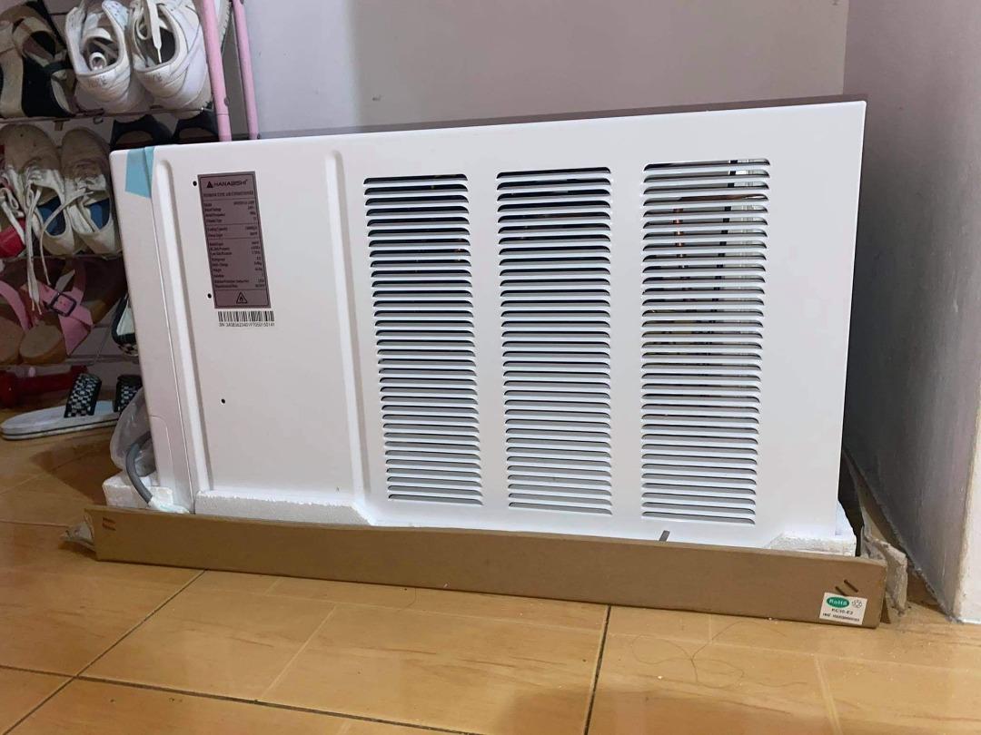 1.5hp inverter window type aircon BRAND NEW, TV & Home Appliances, Air ...
