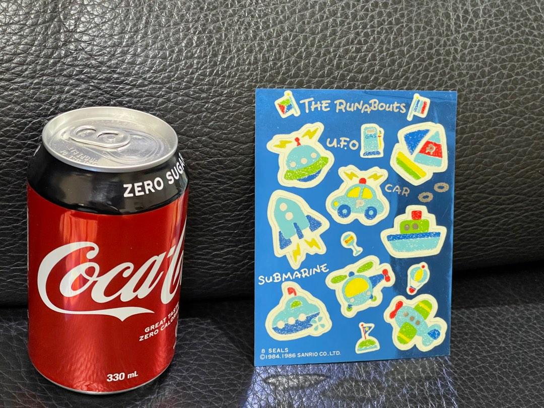 1986 Sanrio The Runabouts 車仔 貼紙, 興趣及遊戲, 收藏品及紀念品, 古董收藏 - Carousell