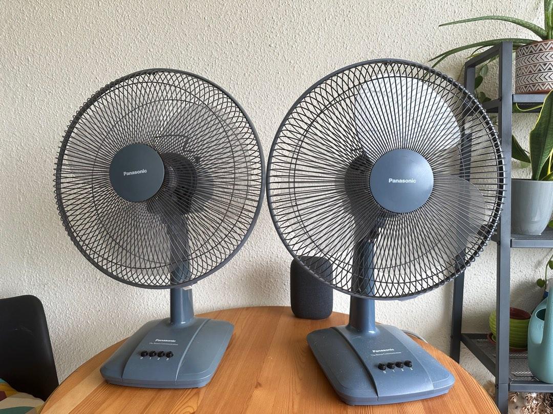 1 or 2 Panasonic desk fans, Furniture & Home Living, Lighting & Fans ...