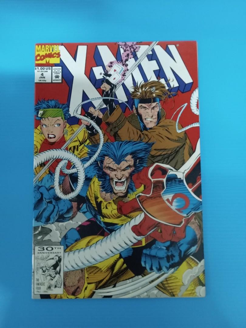 1st app Omega Red ( Supervillain ) Xmen #4 ( Jim Lee - Cover Art ...