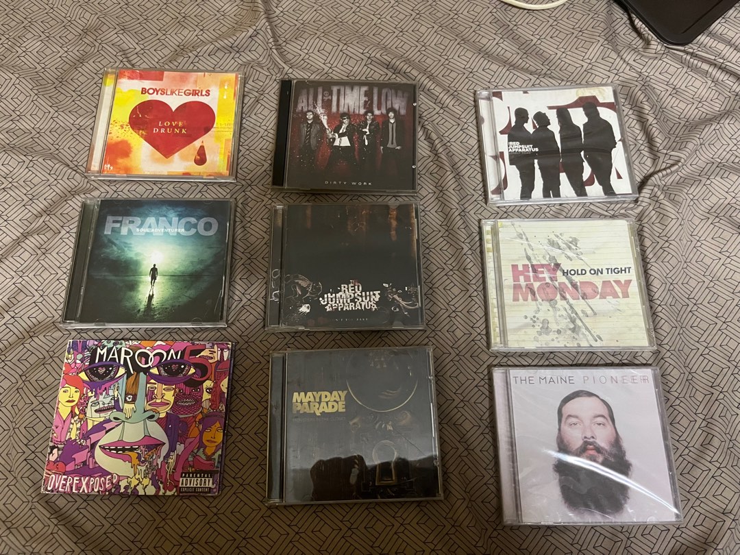 2000s Rock band CD, Hobbies & Toys, Music & Media, CDs & DVDs on Carousell