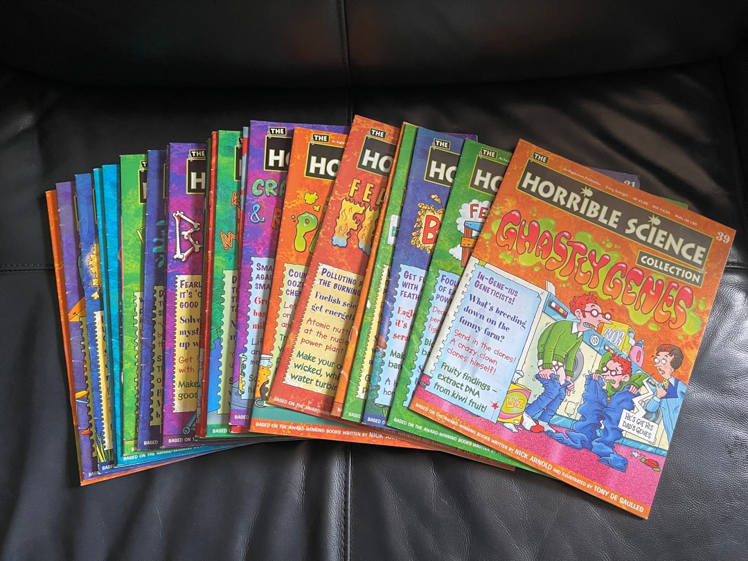 29 issues Horrible Science Magazine UK imported, Hobbies & Toys, Books ...