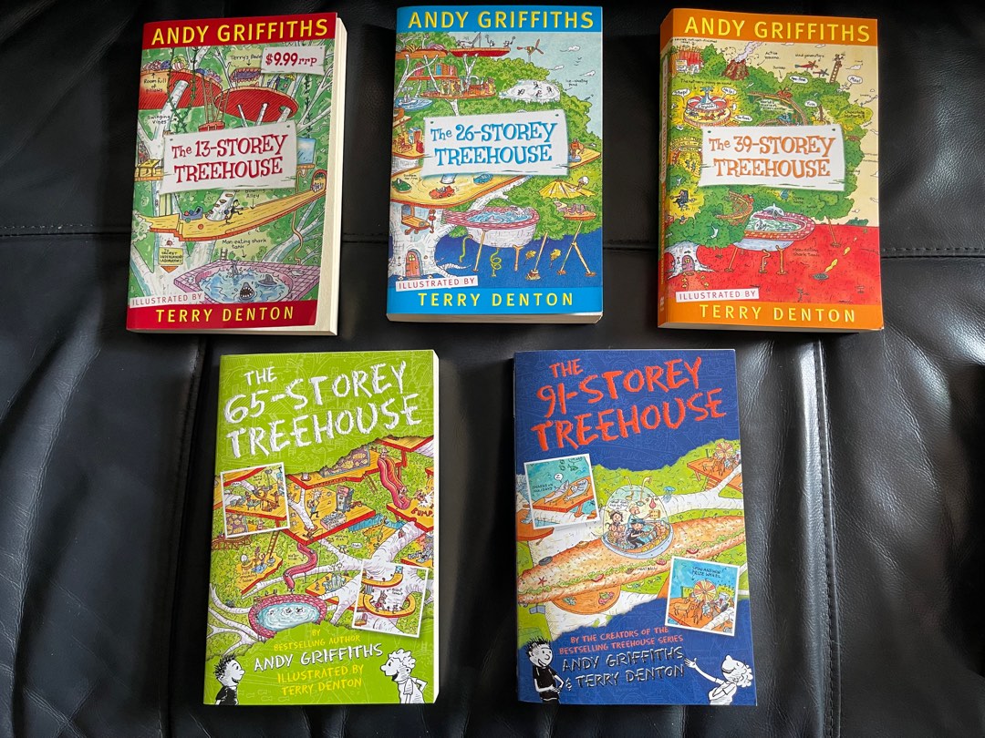 5 The storey treehouse series, Hobbies & Toys, Books & Magazines ...