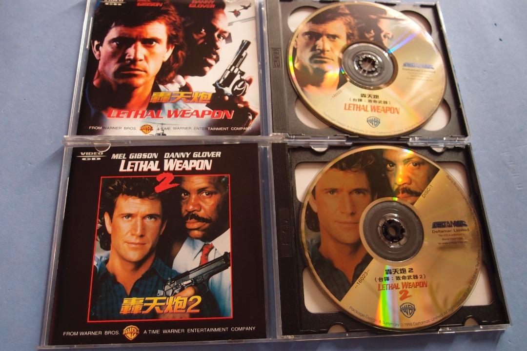 西片 轟天炮 1.2.3.集 Lethal Weapon 1.2.3. VCD ( 金碟圖案版 已拆封 ) 米路吉遜, 興趣及遊戲, 音樂樂器 ...
