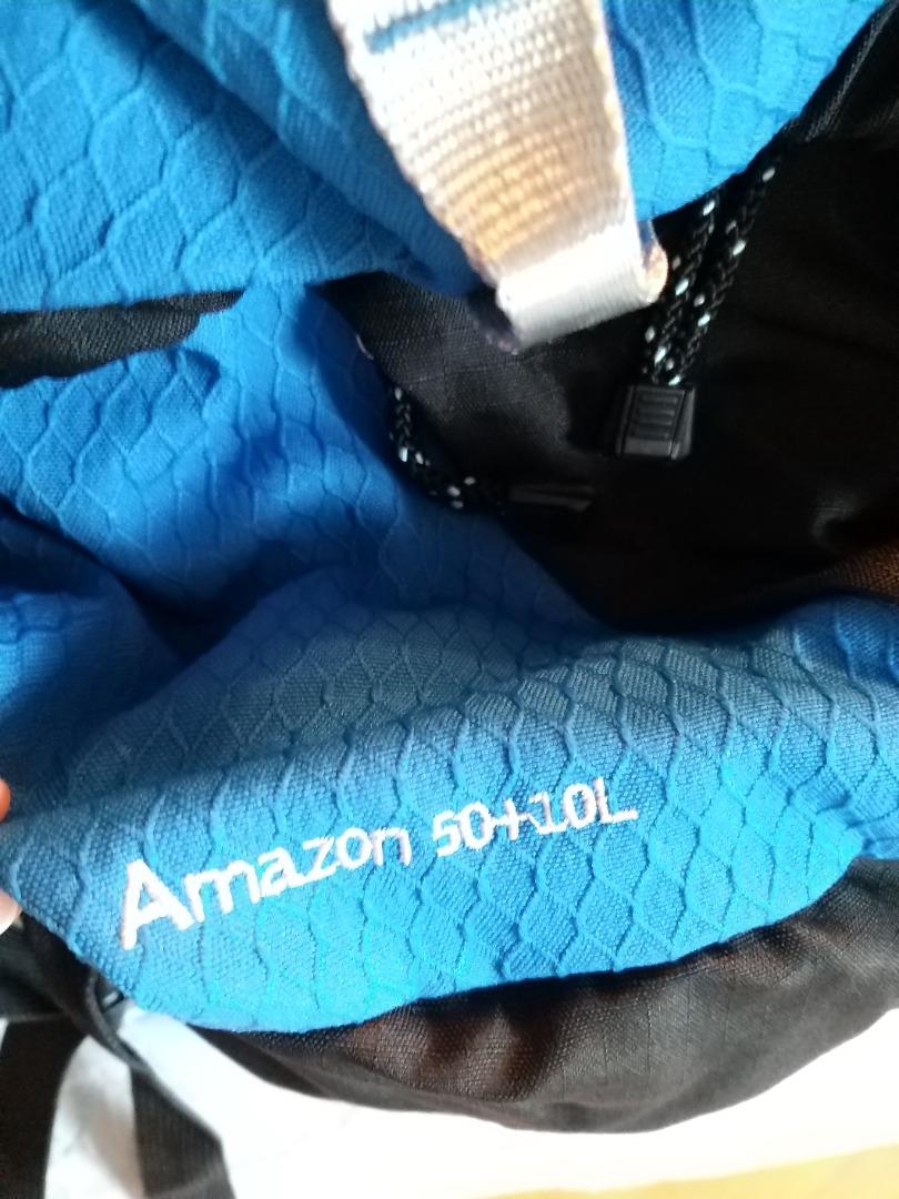 全新 Jackal Amazon 50L + 10L 露營背囊 Backpack 連Raincover, 運動產品, 行山及露營 - Carousell