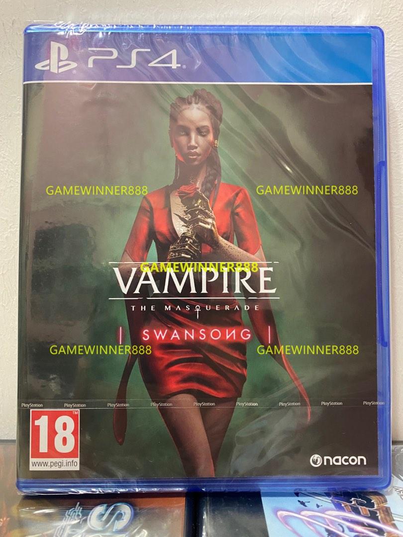 《今日快閃價》全新 PS4遊戲 吸血鬼 惡夜獵殺 天鵝之歌 Vampire The Masquerade Swansong 歐版中英文版 ...