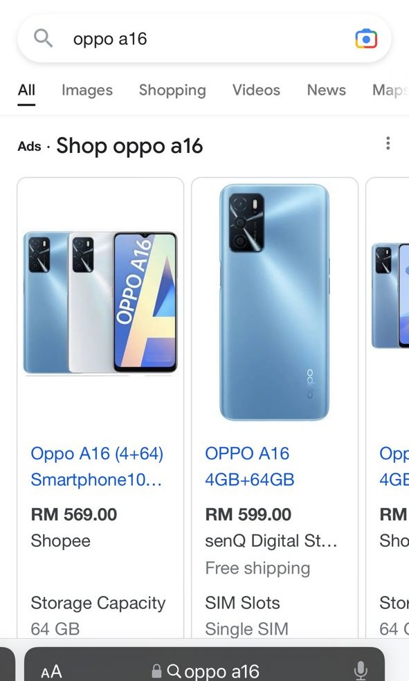 A16, Mobile Phones & Gadgets, Mobile Phones, Android Phones, OPPO on ...