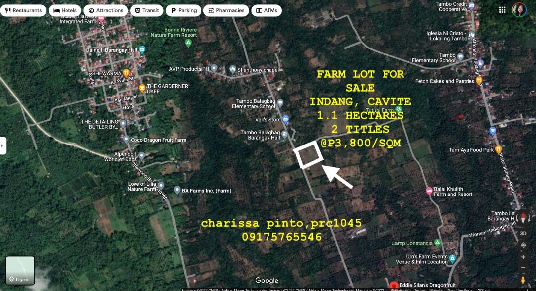 Agricultural Farm Lot Indang Cavite For Sale, Property, For Sale, Lot ...