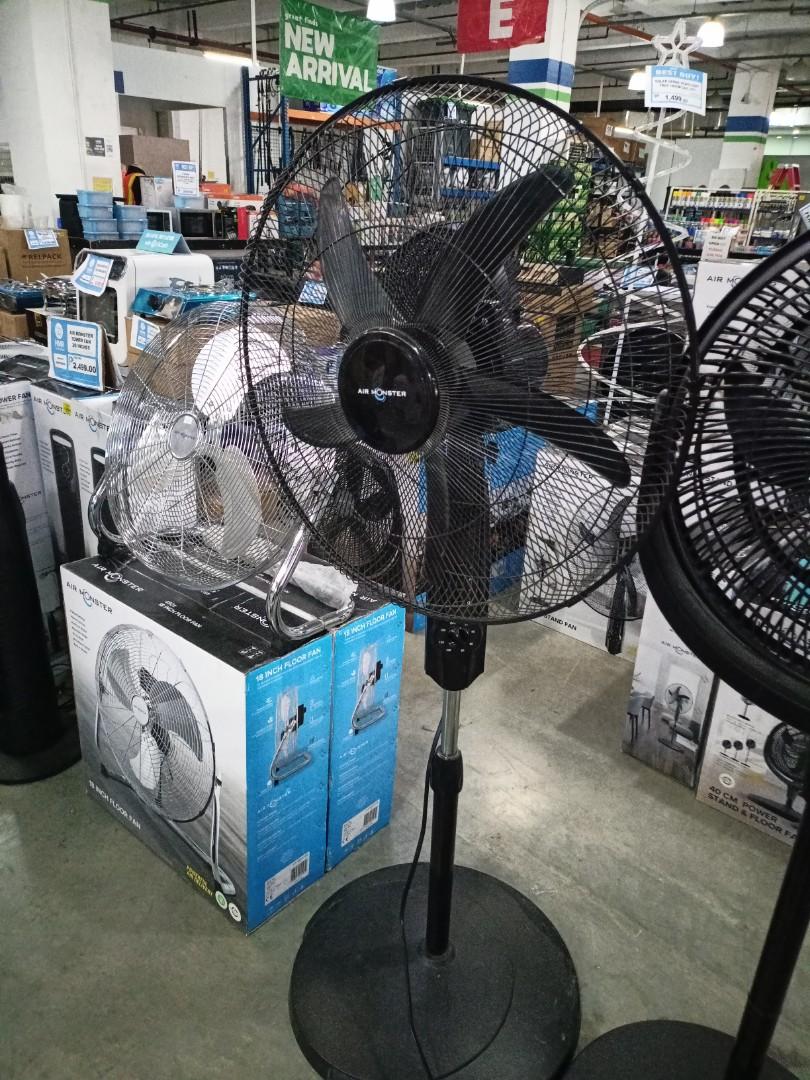 Air monster stand fan 20in, Furniture & Home Living, Lighting & Fans ...