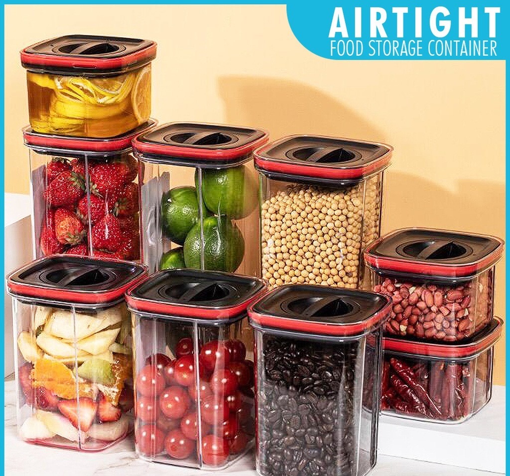 Airtight Food Storage Container with Sealed Lid/Vacuum Lock MMZ0120 ...