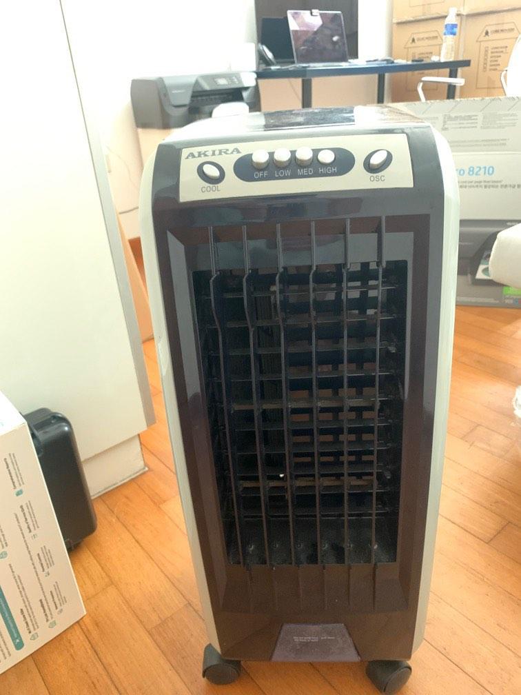 AKIRA air cooler /fan , with cooling drawer, Furniture & Home Living ...