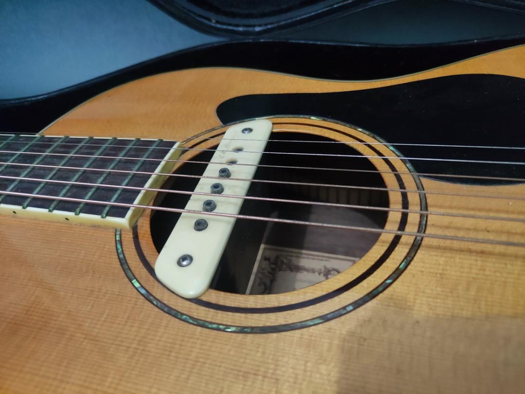 Alvarez AP70 installed with LR Baggs M1 with hardcase, Hobbies & Toys, Music & Media, Musical ...