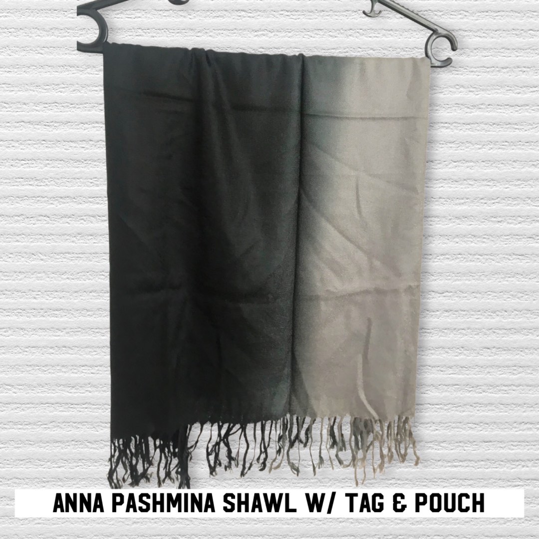 Anna Pashmina Shawl, Women's Fashion, Watches & Accessories, Scarves on ...