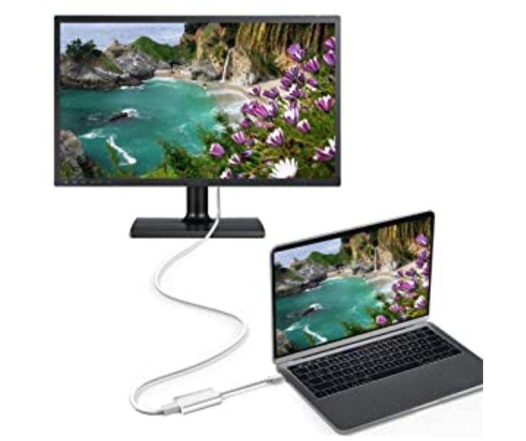 ARKTEK USB-C to Mini DP Adapter with Mini DP Cable USB Type C ...