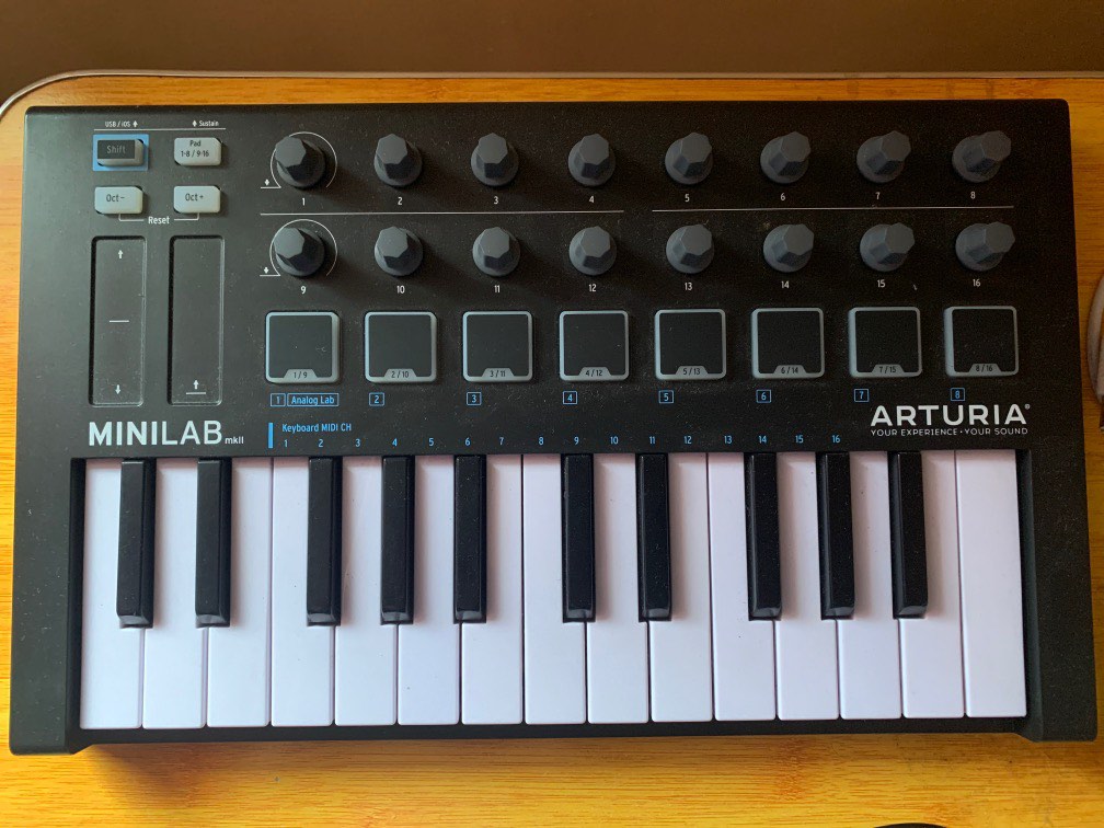 Arturia Mini Lab MK II, Hobbies & Toys, Music & Media, Musical ...