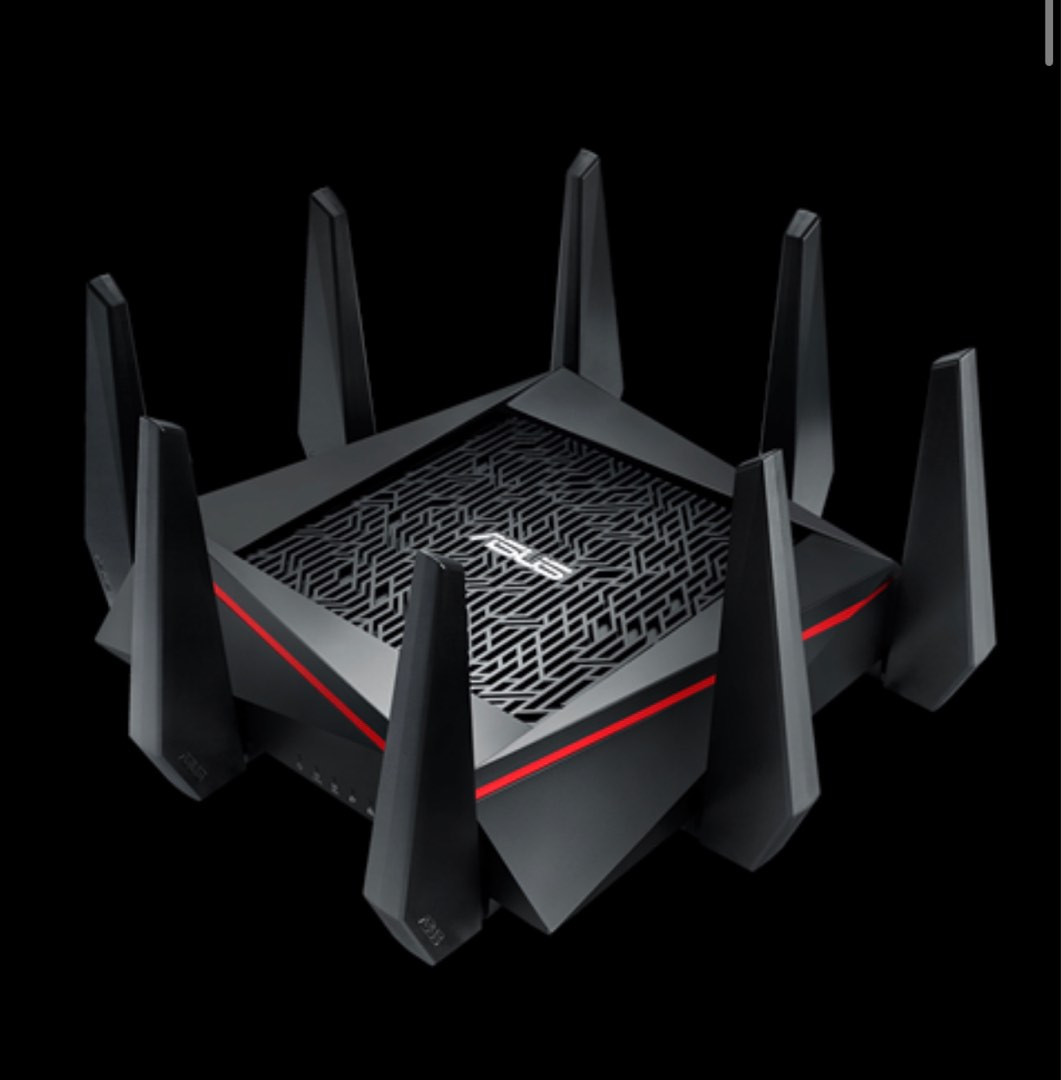 ASUS RT-AC5300 802.11ac Tri-band Gigabit Router, Computers & Tech ...