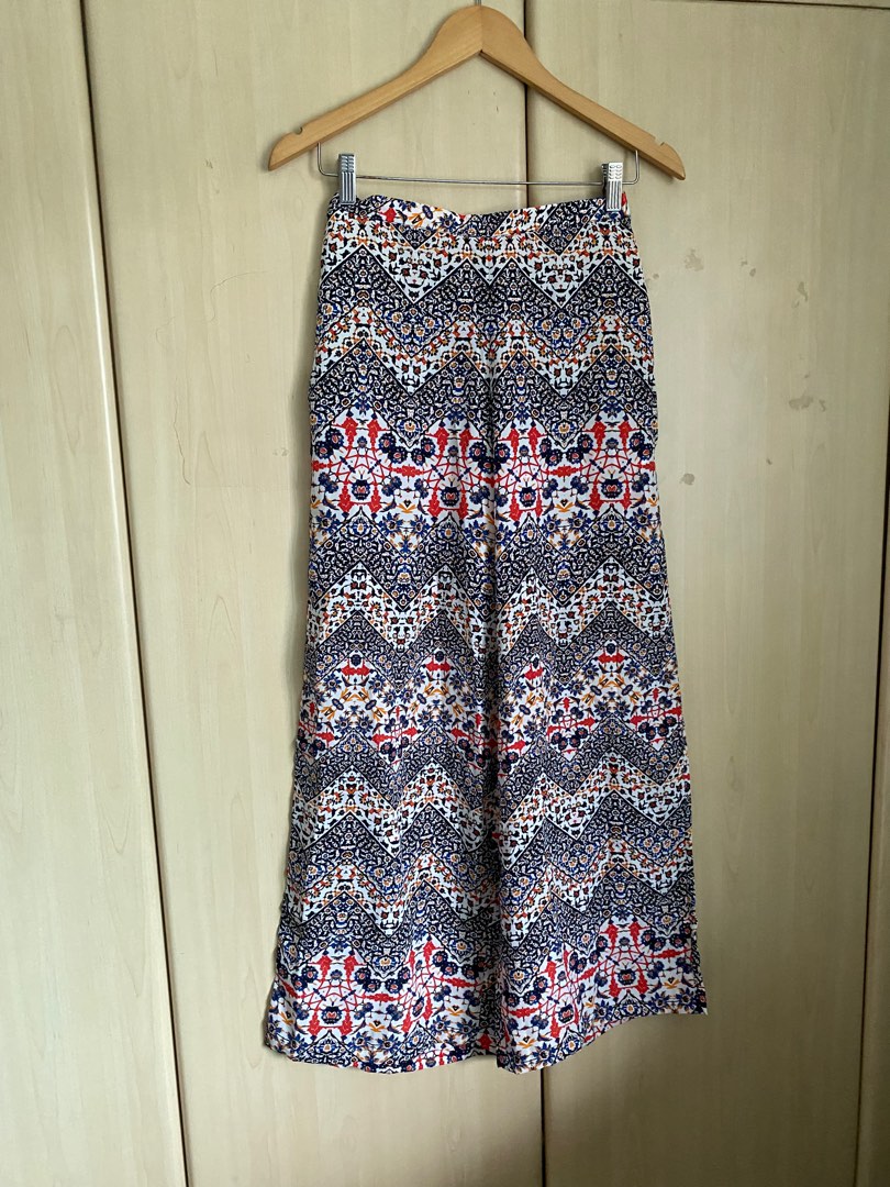 AUTH TOPSHOP LABELS CUTOUT, CARE LABELS PICTURED FLOWY PANTS TROUSERS ...