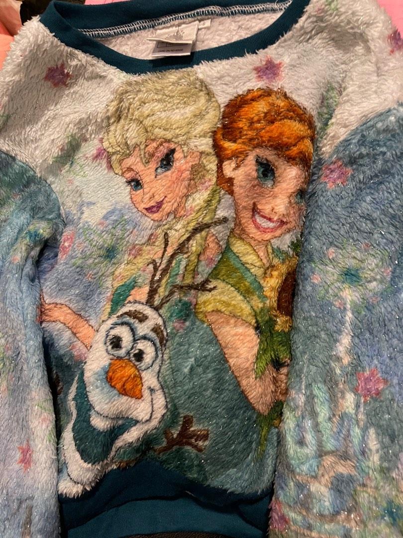 Authentic top from Disney frozen Elsa Anna olaf pull over top, Babies & Kids, Babies & Kids ...