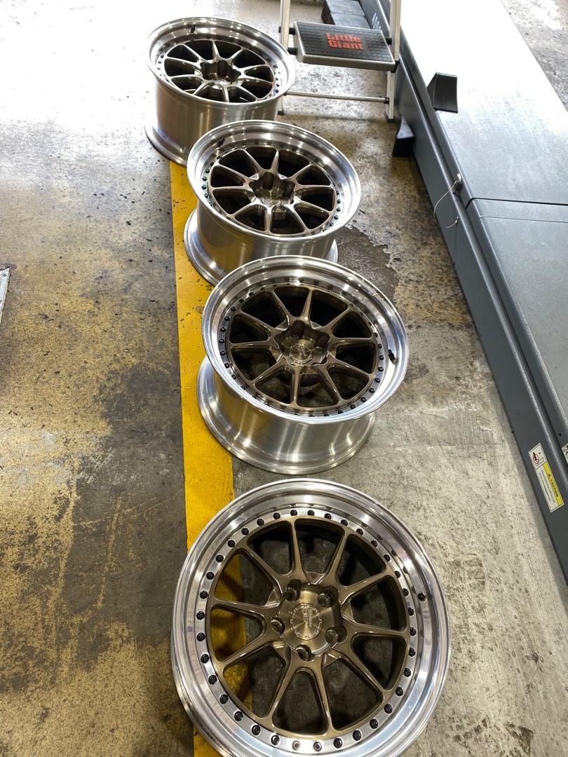 BC Forged rims 18 inch wheels, Car Accessories, Tyres & Rims on Carousell