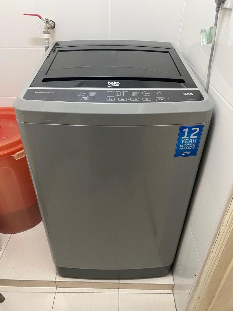 Beko Washer/ Washing Machine 9kg, TV & Home Appliances, Washing ...