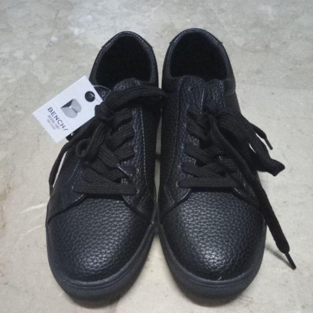 BENCH BLACK SHOES, Women's Fashion, Footwear, Sneakers on Carousell