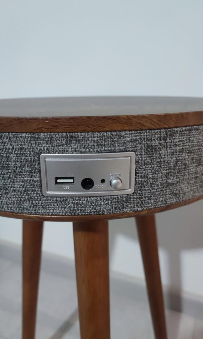 Bluetooth speaker table in mint condition, Furniture & Home Living ...
